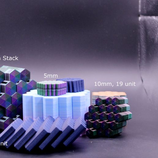 🔮 StrataStack: Geometric Hexagonal Crystal Form – 3D Print File for ...