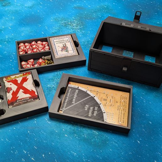 🩸 Blood & Plunder Chest・ STL File for 3D printing・Cults