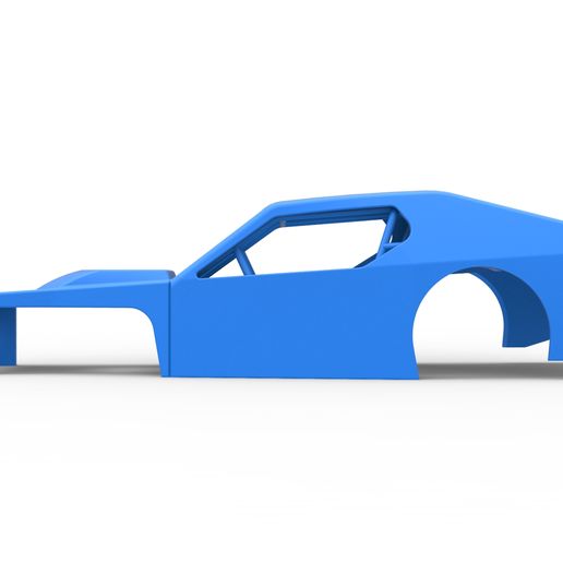 🐚 Shell of Asphalt Modified stock car V1 Scale 1 to 25・ 3D File for 3D ...