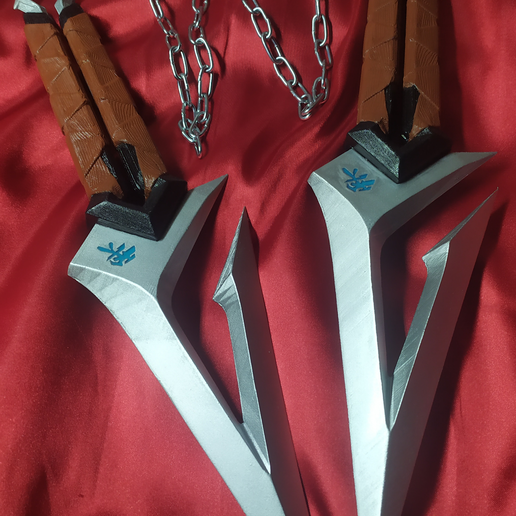 STL file Kuronami Knife-Kuronami No Yaiba-Valorant Kuronami 🦸 ・3D ...