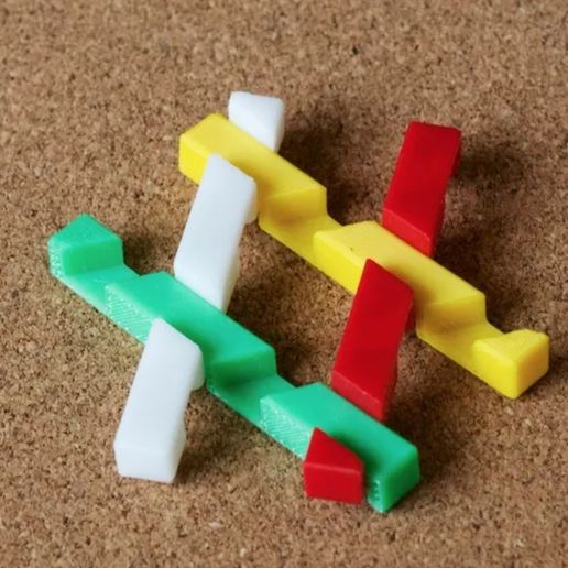 STL file Star of David puzzle ⭐ ・3D printing idea to download・Cults