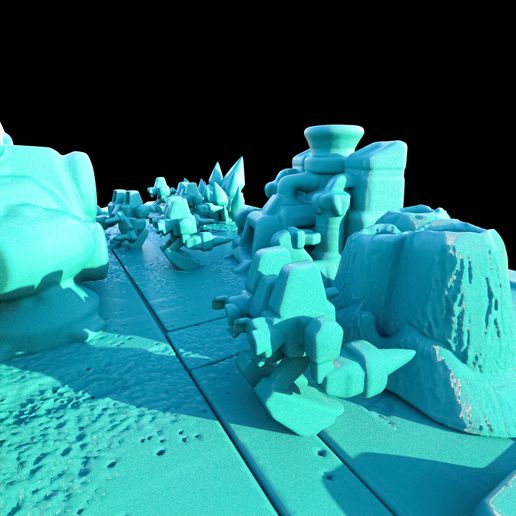 🪖 TERRAN STARCRAFT BASE・ STL File for 3D printing・Cults