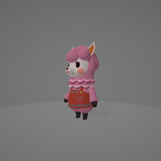STL file ANIMAL CROSSING REESE 🆕 (OBJ)・Template to download and 3D ...