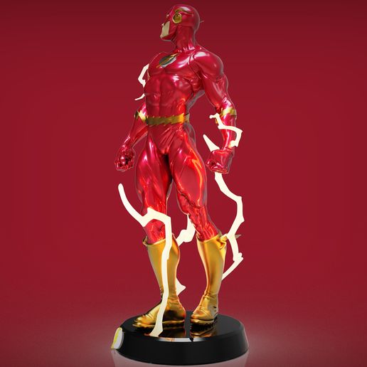 👾 The Flash SA・ STL File for 3D printing・Cults