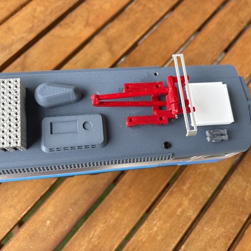 🛤️ Amtrak EMD AEM-7 0 Gauge modelkit・ 3D File for 3D printing・Cults