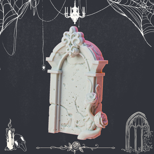 💀 Tombstones・Free STL File for 3D printing・Cults