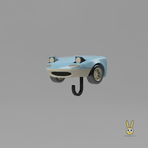 🚗 Mazda Miata MX-5 pop up key Hanger・ STL File for 3D printing・Cults
