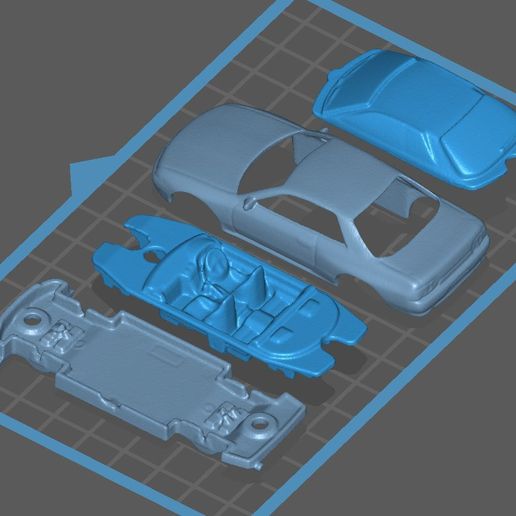 🩻 HW Nissan Skyline R32 All Separate Parts 3d Scan・ STL File for 3D ...