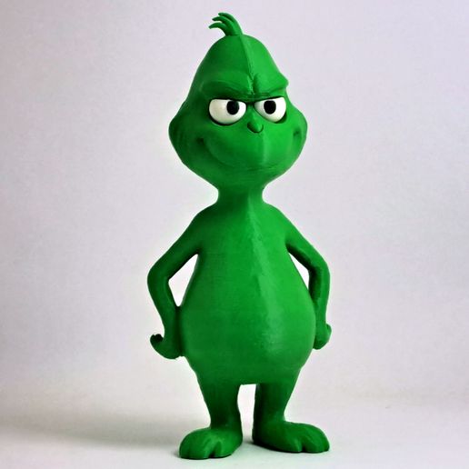 🎄 Grinch - NO AMS Christmas Thief・Free 3MF File for 3D printing・Cults
