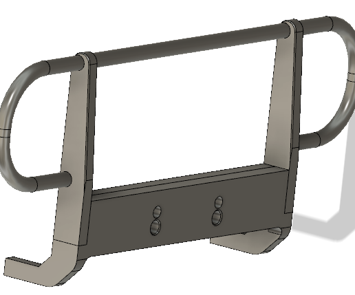 💂 WPL C74 BRUSH GUARD・ STL File for 3D printing・Cults