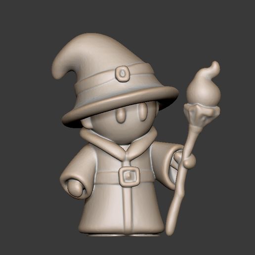 🧙 Wizard・ STL File for 3D printing・Cults