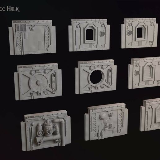 🎲 RUIN - ACTION BOARDING - KILL TEAM・ STL File for ・Cults