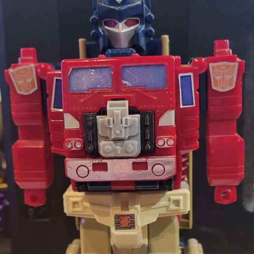 🤖 Transformers Powermaster Optimus Prime Engine・Free STL File for ・Cults