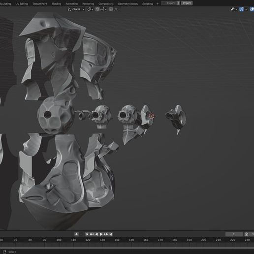 🔨 Arcane S2 Jayce Corrupted Hammer for Cosplay・ STL File for 3D ...
