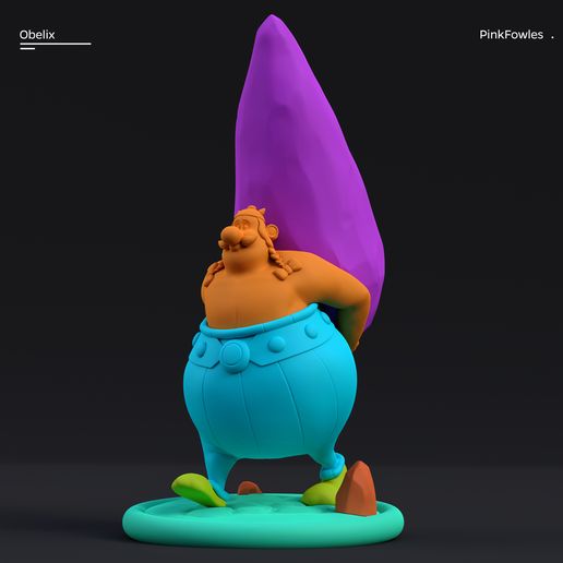 👾 Obelix・ STL File for 3D printing・Cults