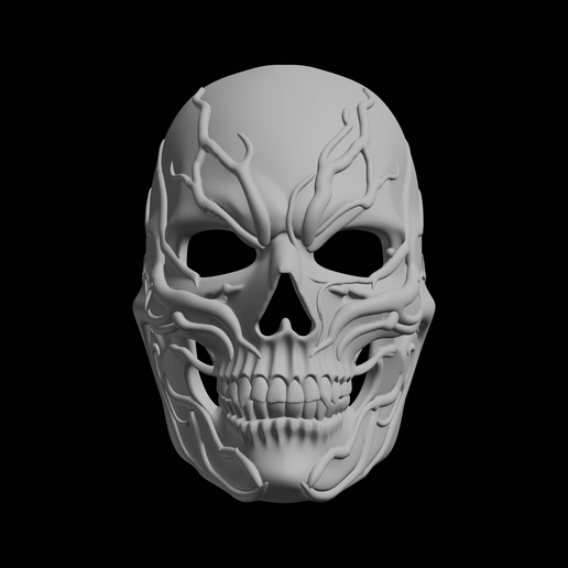 skeleton mask printable