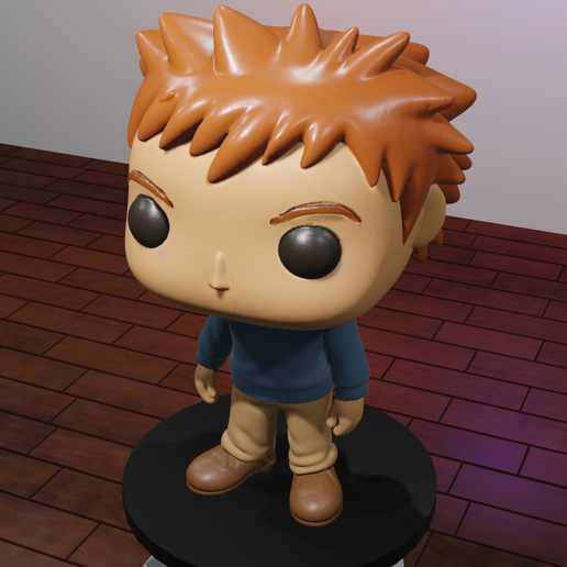 👾 Keigo Funko 3D Model - Bleach・Archivo STL para Impresión 3D・Cults