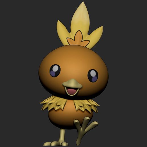 torchic back sprite