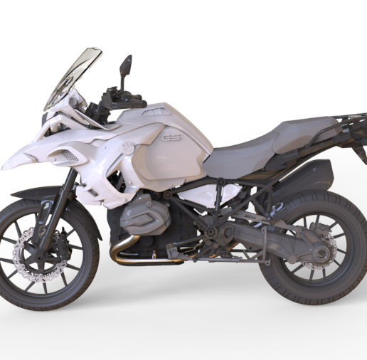 🏍️ BMW GS・ 3D File for 3D printing・Cults
