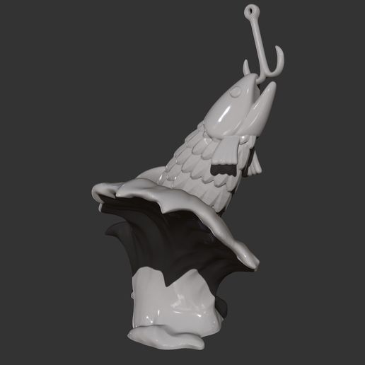 🐠 Fish trophy・ STL File for 3D printing・Cults