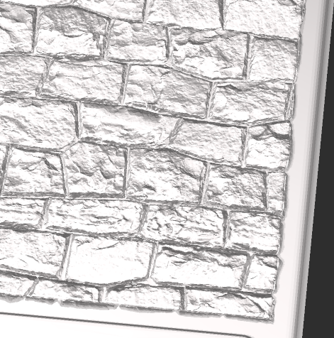 STL file basic 3d texture palette small - stone wall 1 🎨 ・3D printing ...