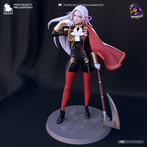 🧑‍🎓 Student Edelgard | Fire Emblem: Three Houses | 208mm・ 3D File for ...