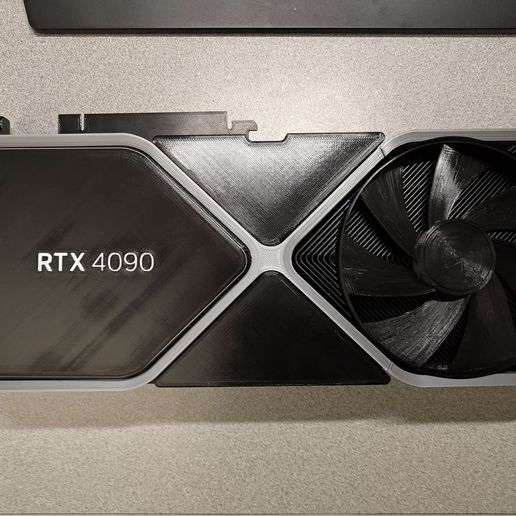 🖥️ NVIDIA RTX 4090 & 4080 FOUNDERS EDITION FULLY 3D PRINTABLE 1:1 SCALE WITH SPINNING FANS・ STL ...