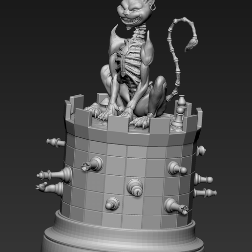 🐱 Cheshire Cat・ STL File for 3D printing・Cults