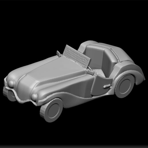 STL file classic car - old car - car toy 3d model for 3d print ...