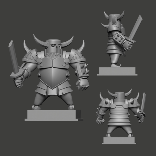🎲 PEKKA - CLASH ROYALE / CLASH OF CLANS・ STL File for 3D printing・Cults