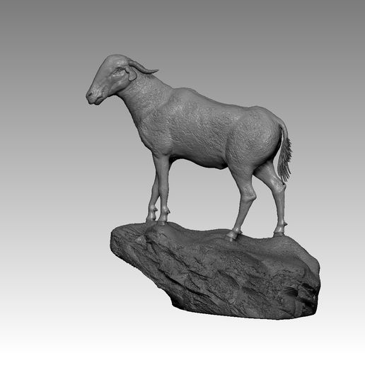 🐉 Rusingoryx atopocranion for 3D printing・ 3D File for 3D printing・Cults