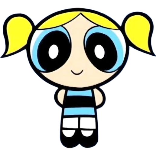 🌼 Powerpuff Girls 3D Printable Figures - Blossom, Bubbles & Buttercup ...