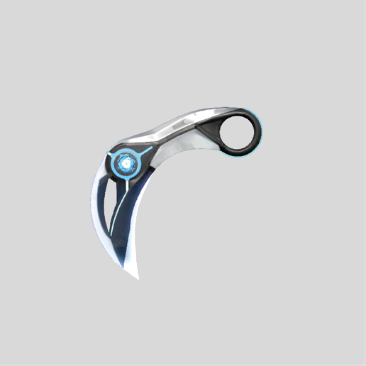 STL file Valorant Ion Karambit 🗡️ ・3D printer design to download・Cults
