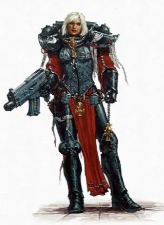 👼 Sister from the battle ordo hereticus Aestred thurga・ 3D File for 3D ...