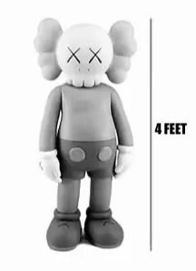 🦶 4 Foot Kaws Companion・ 3MF File for 3D printing・Cults