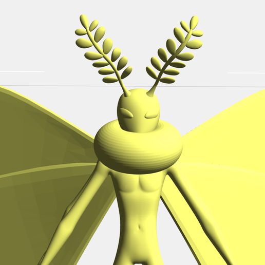 🎨 Mothman Art・Free STL File for 3D printing・Cults