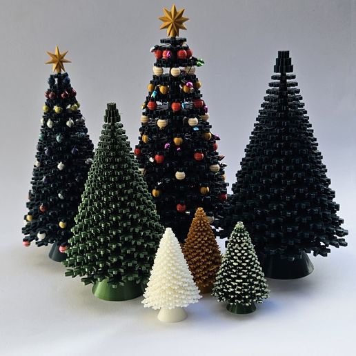 simple 3d christmas tree