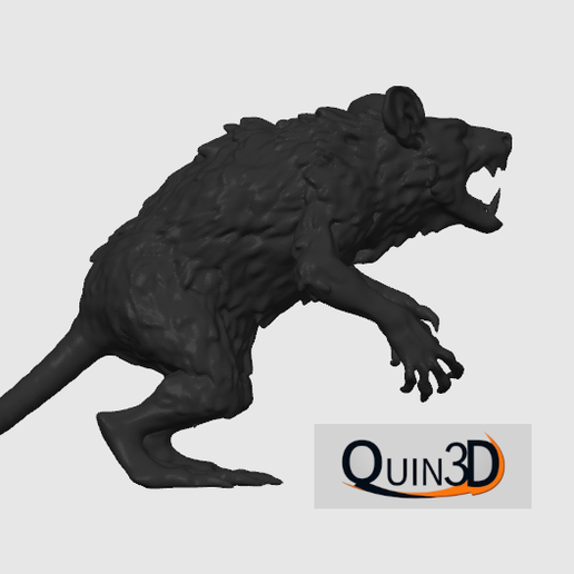 STL file Rat Monster 🐀 ・3D printer model to download・Cults