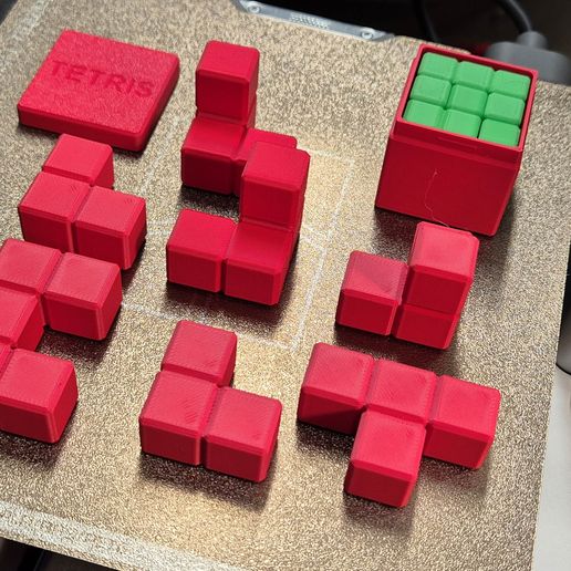 Free 3MF file Tetris Box (3D printed puzzle_ 📦 ・3D printable model to ...