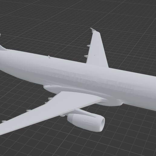 🛩️ A320 airplane・Free STL File for 3D printing・Cults
