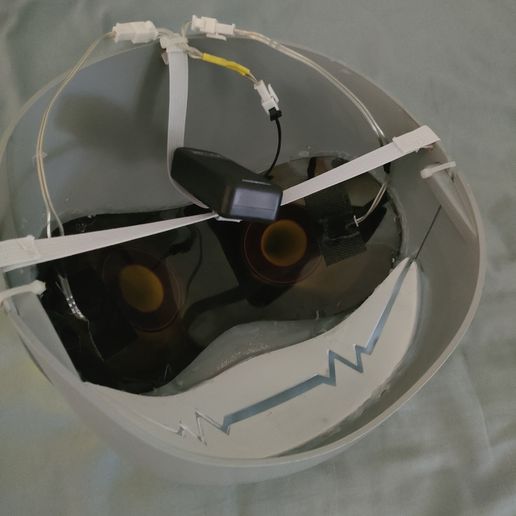 3D printed Murder Drones Mask (v2) with Articulated Jaw • made with P1P ...