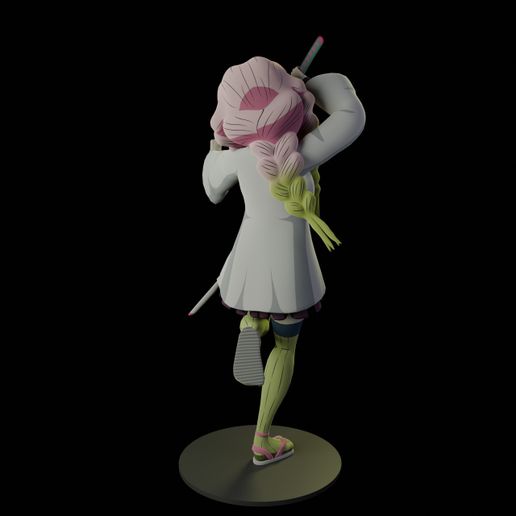 ️‍🔥 Mitsuri Kanroji・ 3D File for 3D printing・Cults