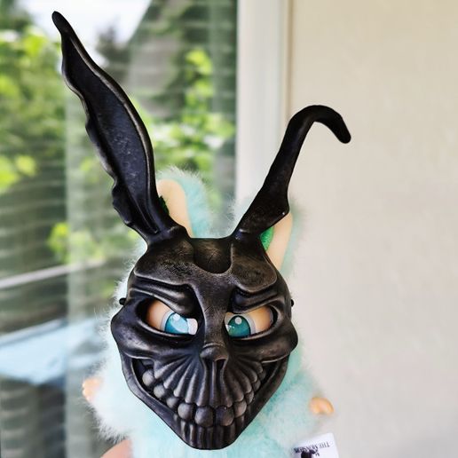 🐇 Labubu Frank the Rabbit Mask・ STL File for 3D printing・Cults