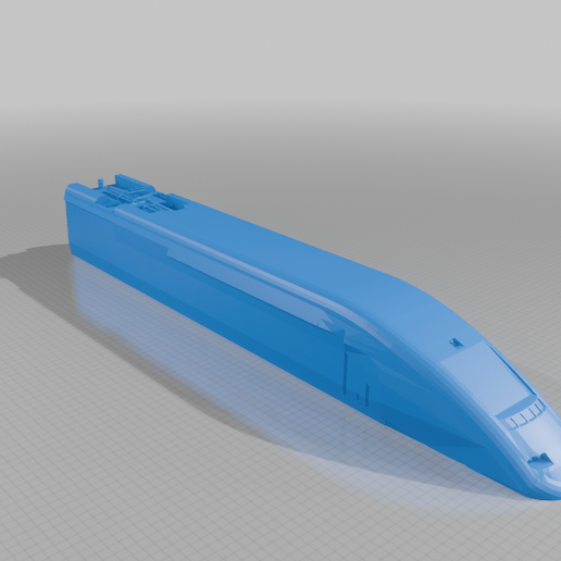 ⚖️ TGV POS/Thalys PBKA model in kit form for assembly and display in ...