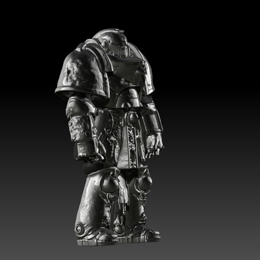 STL file heavily damaged armor marines, custom , single piece. 🛰 ・3D ...