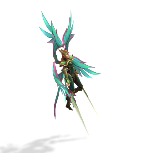 STL file Viridian Kayle League of Legends 3D print model 🎲 ・3D print ...