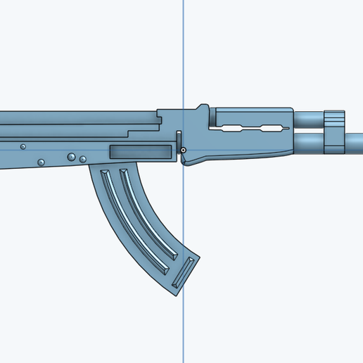 🔫 AK47 for wargaming・Free STL File for ・Cults