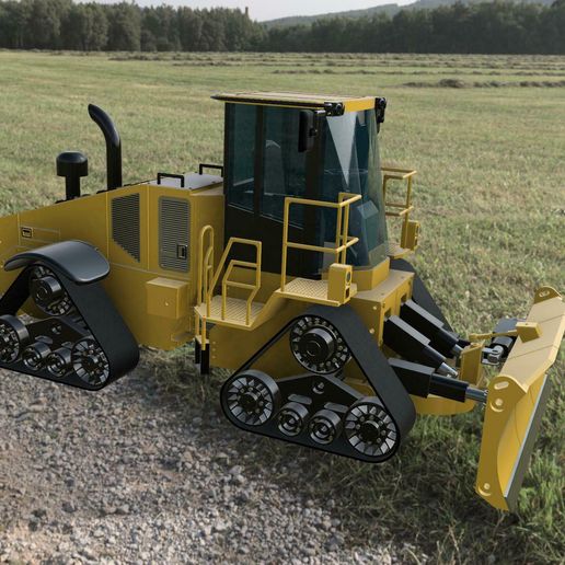 🌆 1/14 RC Dozer/Grader・ STL File for 3D printing・Cults