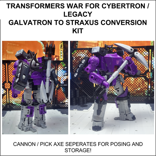 🤖 Transformers War For Cybertron / Legacy Galvatron to Straxus ...