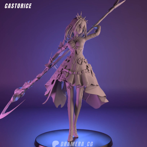 ⭐ Castorice - Honkai Star Rail Game Figurine for 3D Printing・ 3D File ...